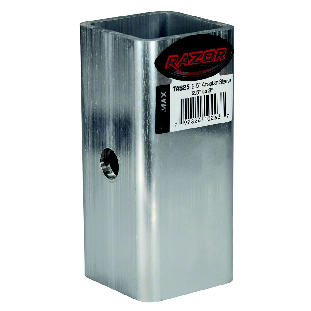 RAM 1500 Class V Receiver Hitch Adapter Sleeve; 2-1/2 to 2-Inch ...