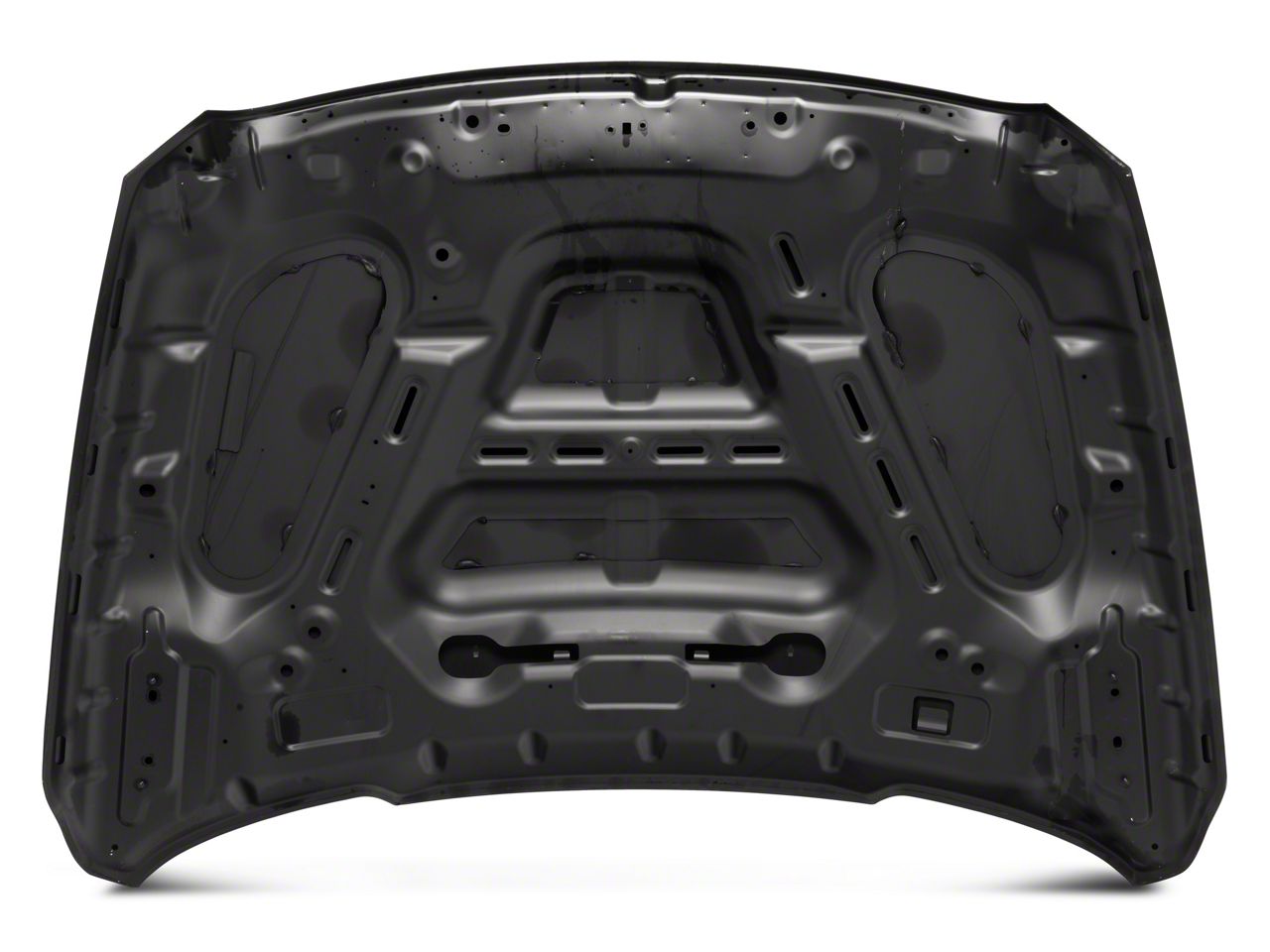 RAM 1500 Cowl Induction Style Hood; Unpainted (09-18 RAM 1500) - Free ...