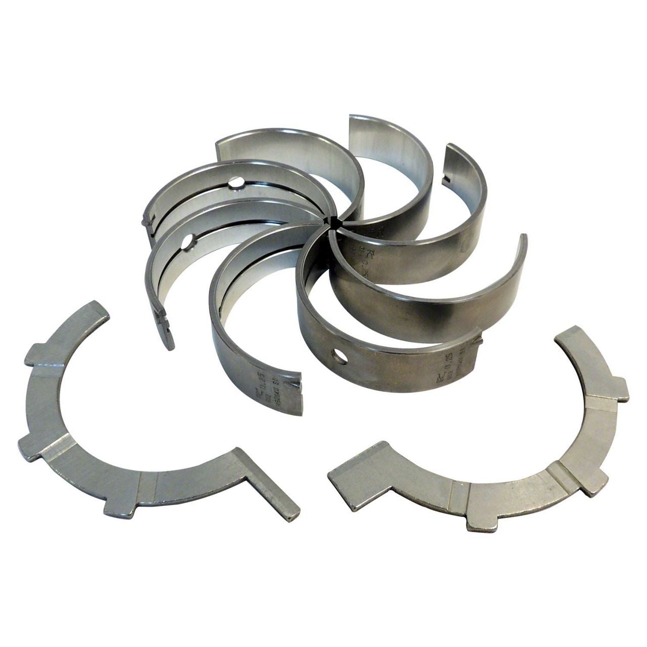 RAM 1500 Crankshaft Main Bearing Set; 0.25mm (02-12 3.7L RAM 1500)