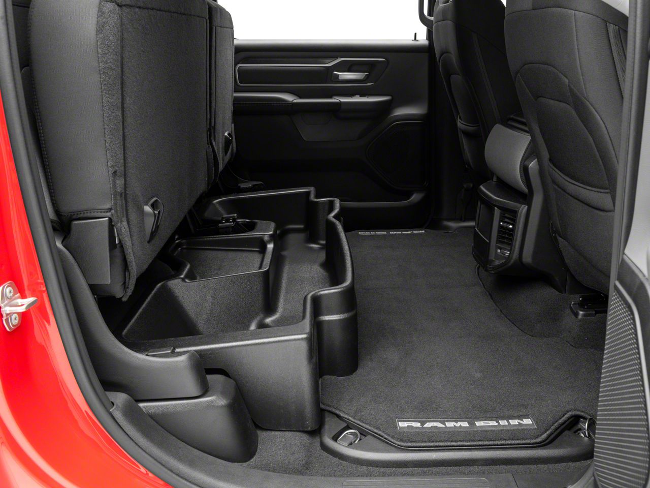 Rough Country RAM 1500 Custom-Fit Under Seat Storage Compartment ...