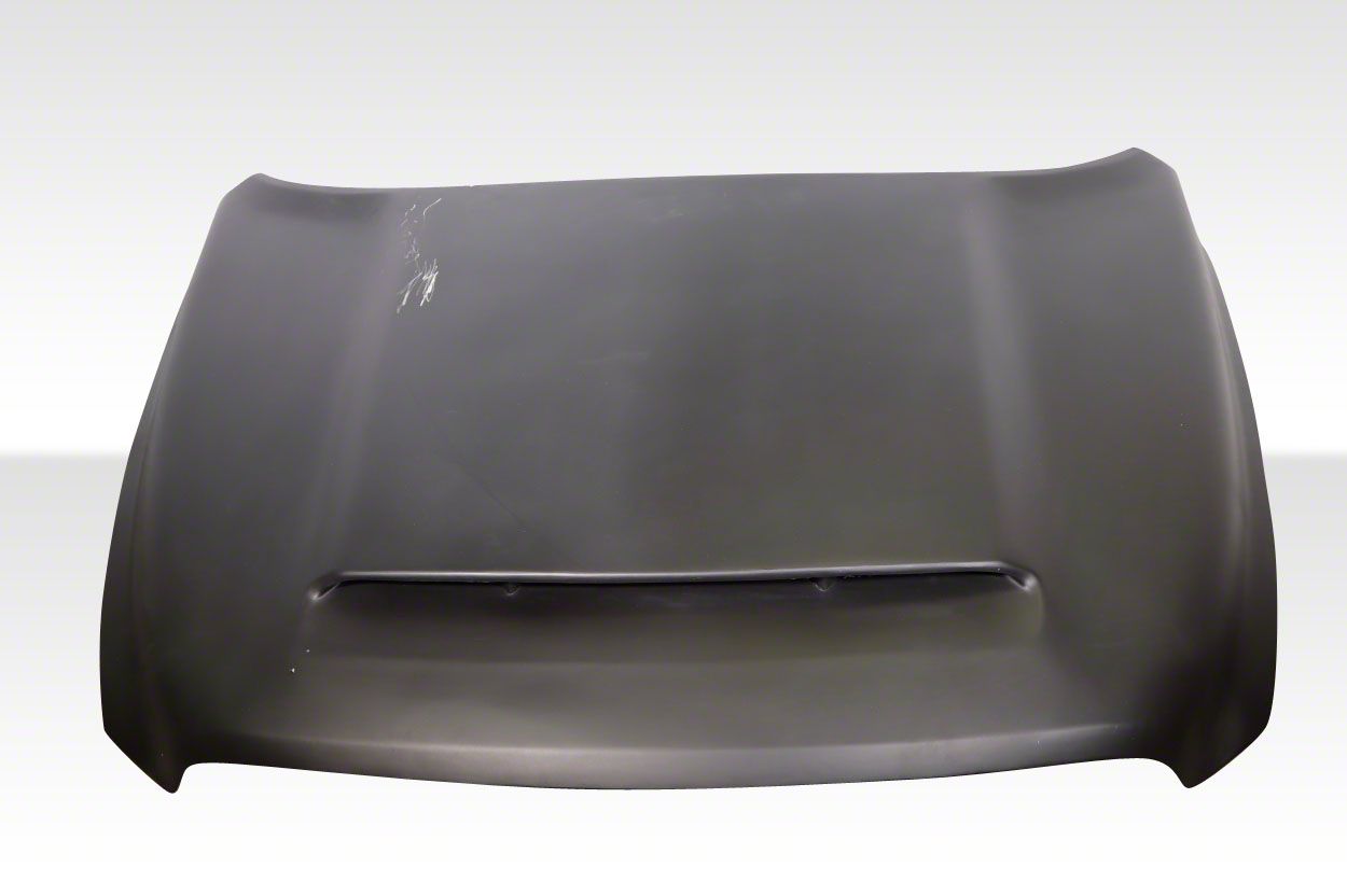 RAM 1500 Demon Style Hood; Unpainted (09-18 RAM 1500, Excluding Rebel ...