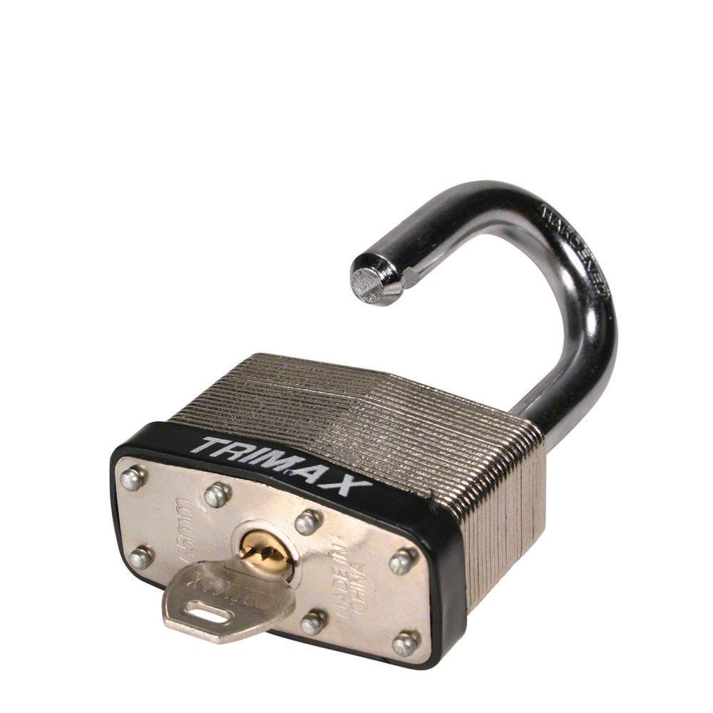 RAM 1500 Dual Locking Steel Padlock; 30mm; 7/8-Inch x 3/16-Inch Shackle ...
