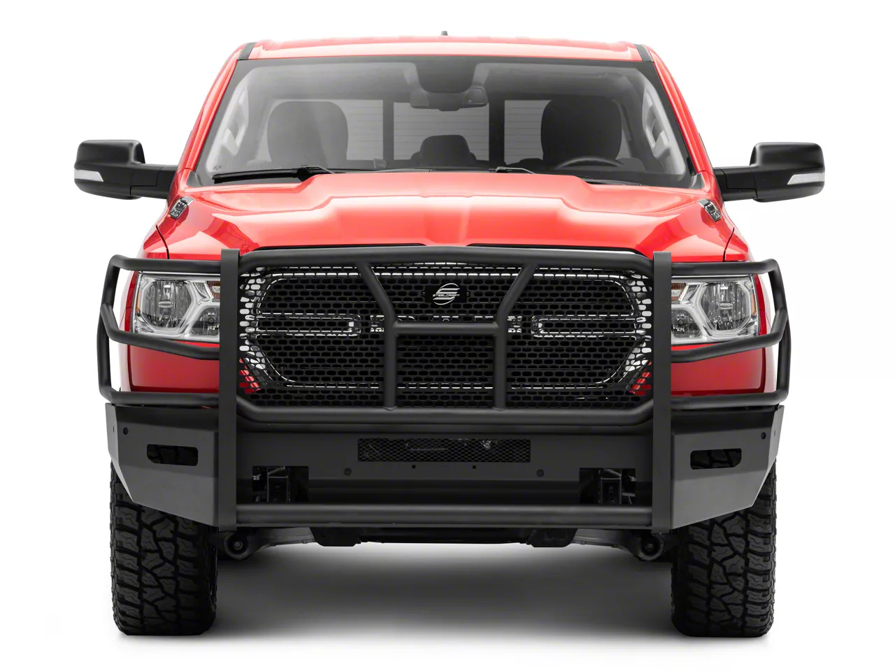 RAM 1500 Elevation Front Bumper; Fine Textured Black (19-24 RAM 1500 ...