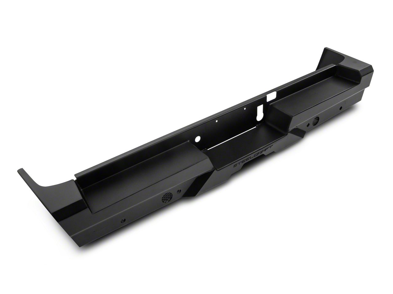 RAM 1500 Elevation Rear Bumper; Fine Textured Black (19-25 RAM 1500 ...