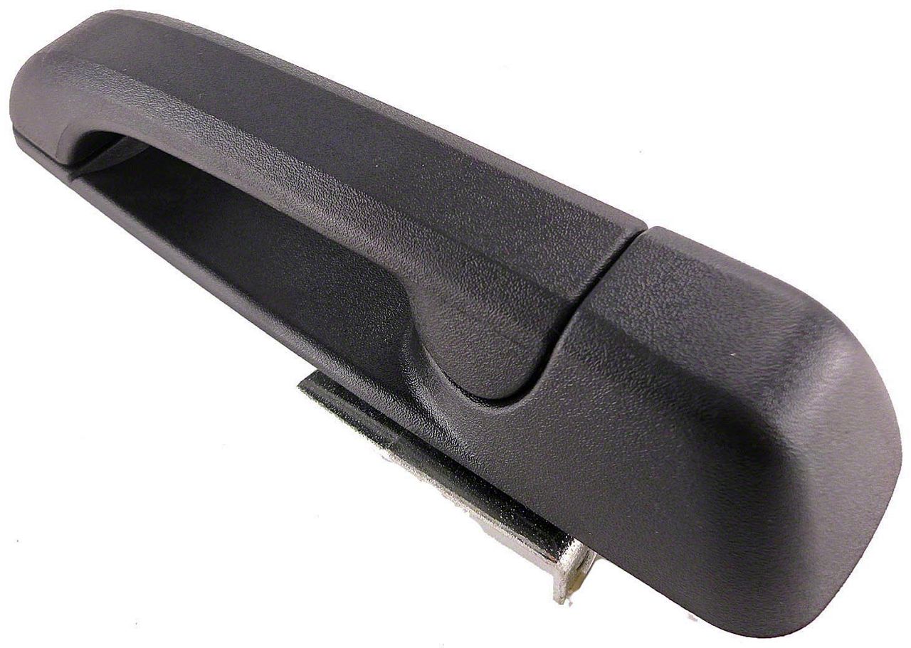 RAM 1500 Exterior Door Handle; Textured Black; Front Passenger Side (09 ...