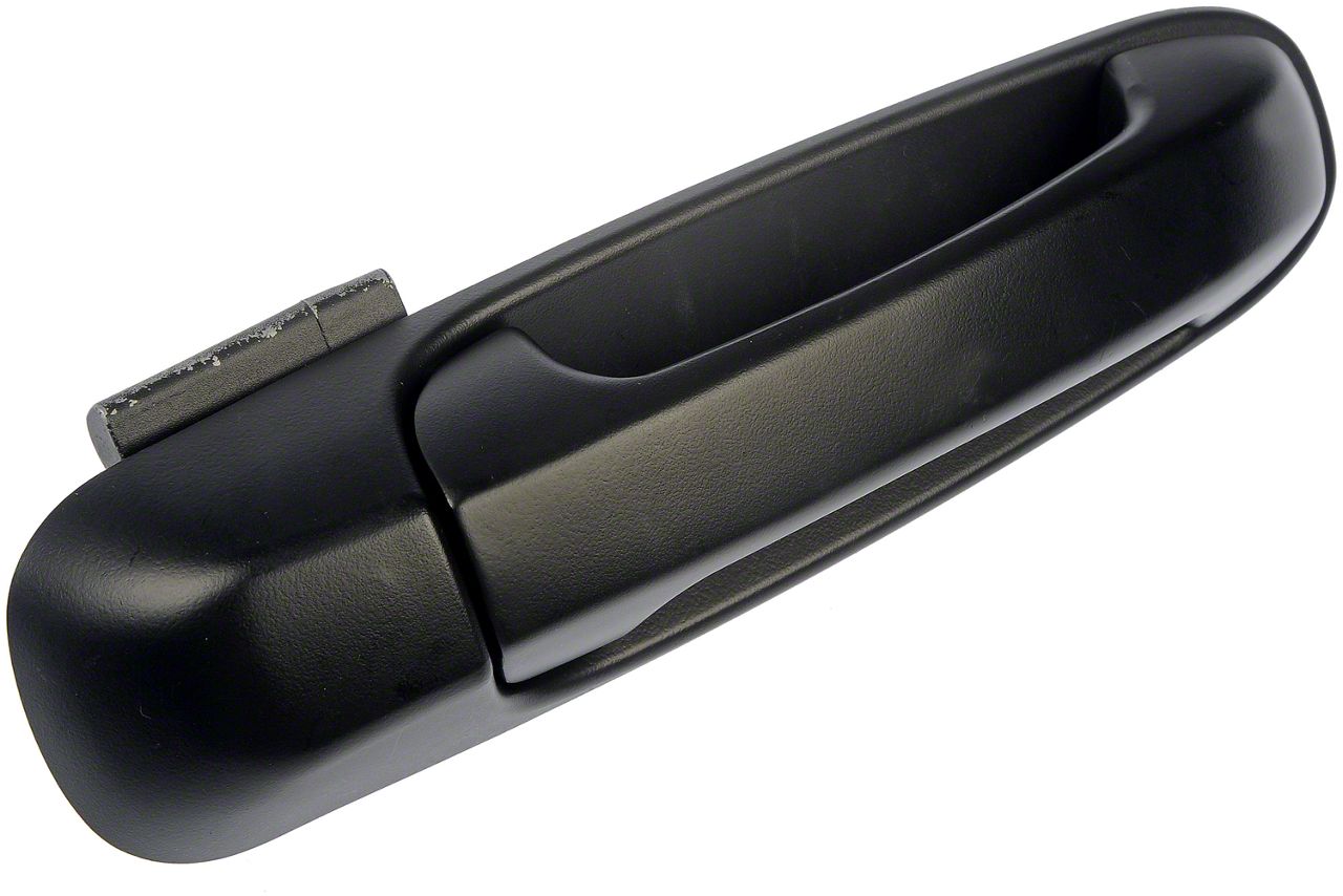 RAM 1500 Exterior Door Handle without Keyhole; Textured Black; Front ...