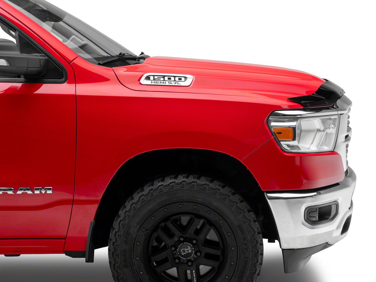 RAM 1500 FormFit Hood Deflector (19-24 RAM 1500, Excluding Rebel & TRX ...