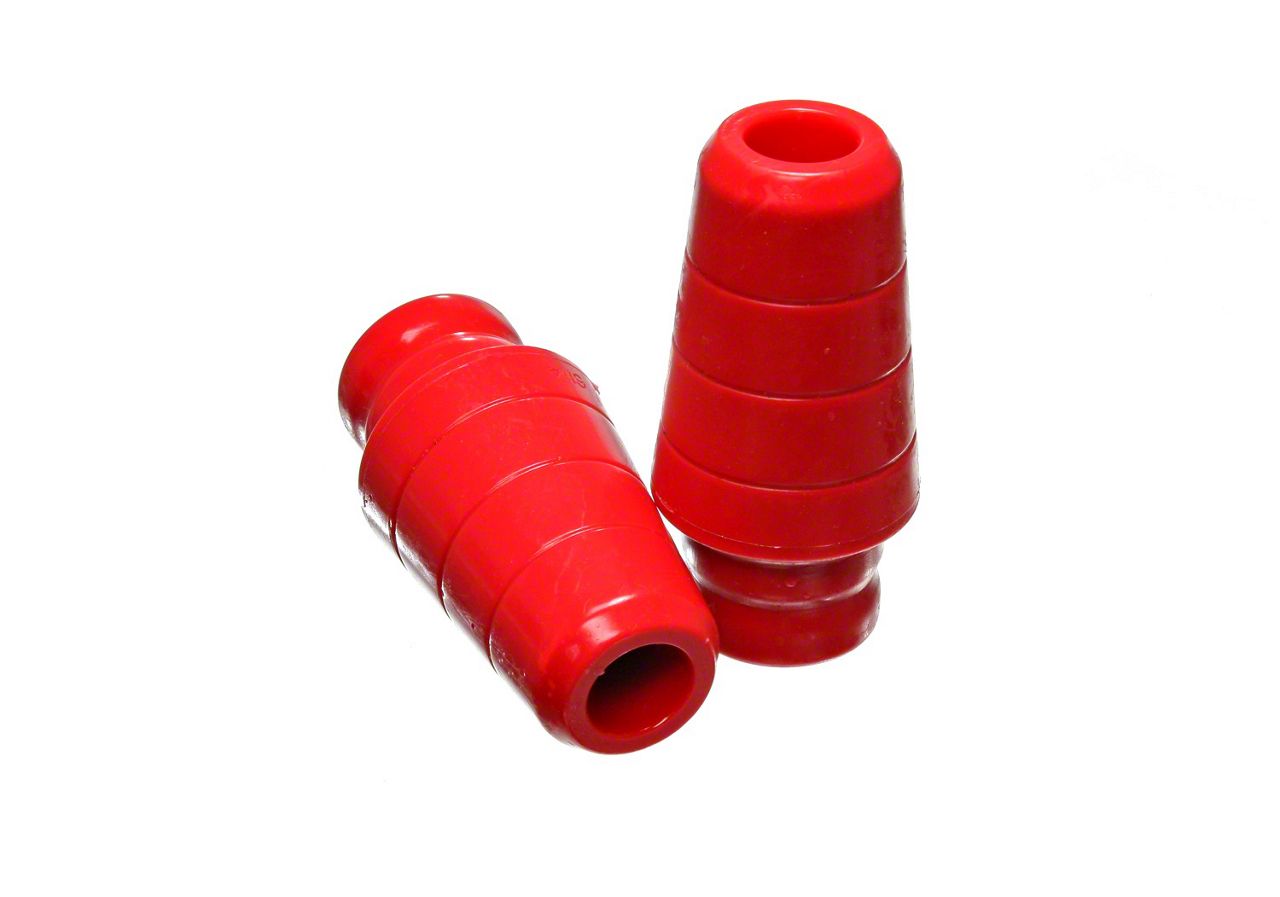 RAM 1500 Front Extended Bump Stops for 1.75-Inch Lift; Red (2002 RAM ...