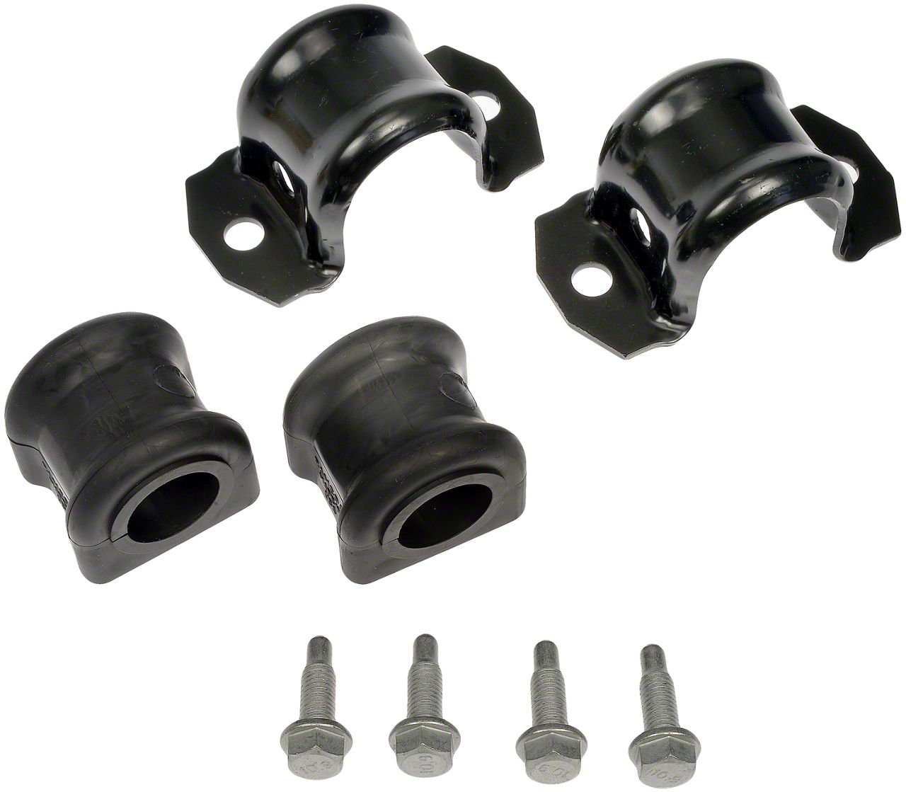 RAM 1500 Front Stabilizer Bar Bracket Kit; To Frame; 30mm (94-10 RAM ...
