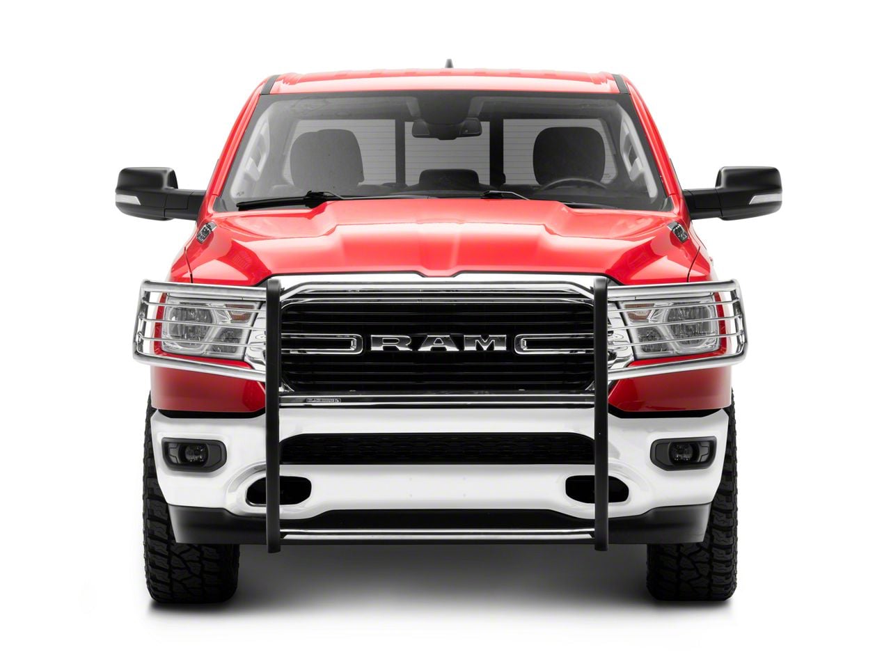 RAM 1500 Grille Guard; Stainless Steel (19-24 RAM 1500, Excluding ...