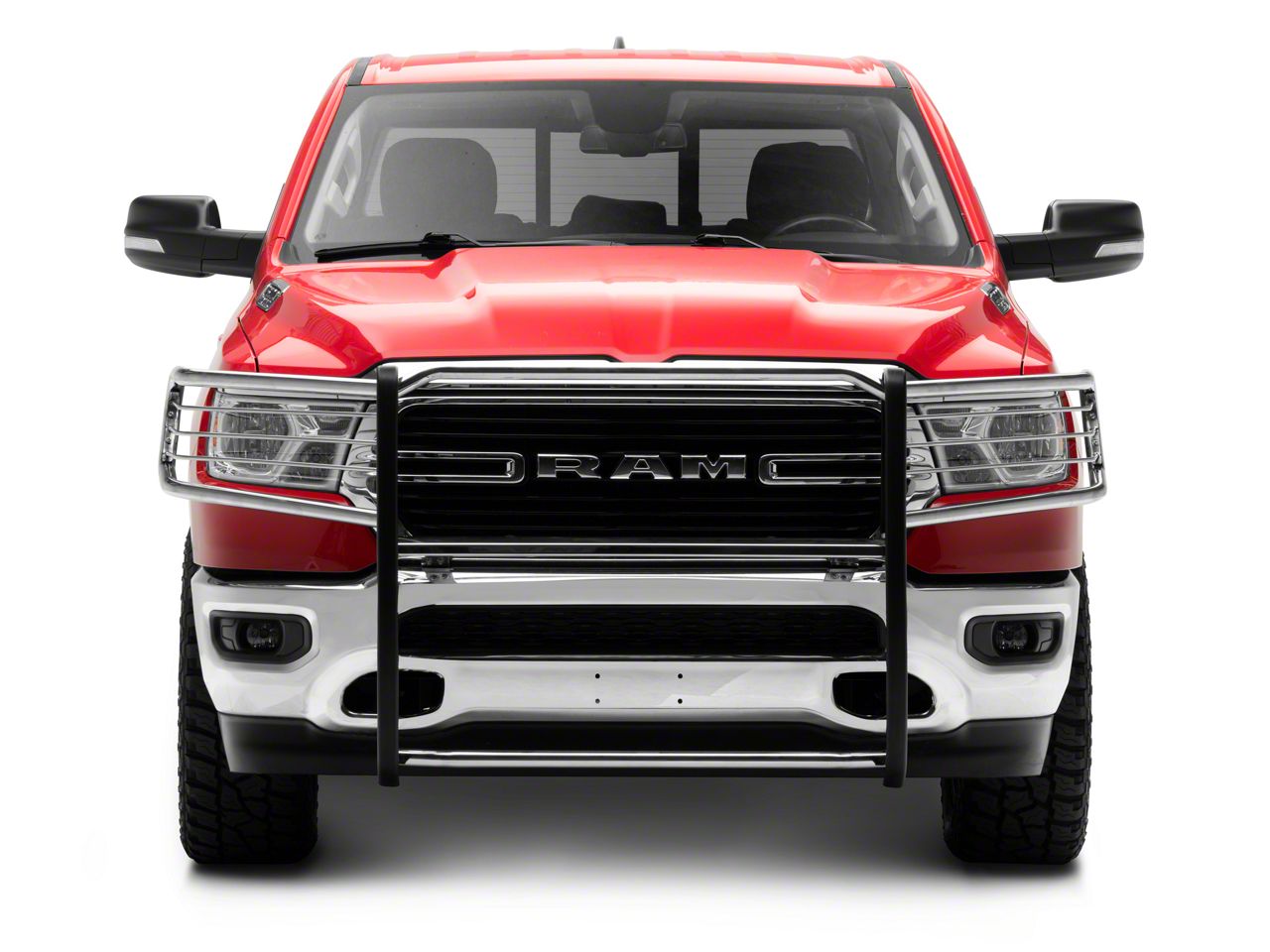 RAM 1500 Grille Guard; Stainless Steel (19-24 RAM 1500, Excluding ...