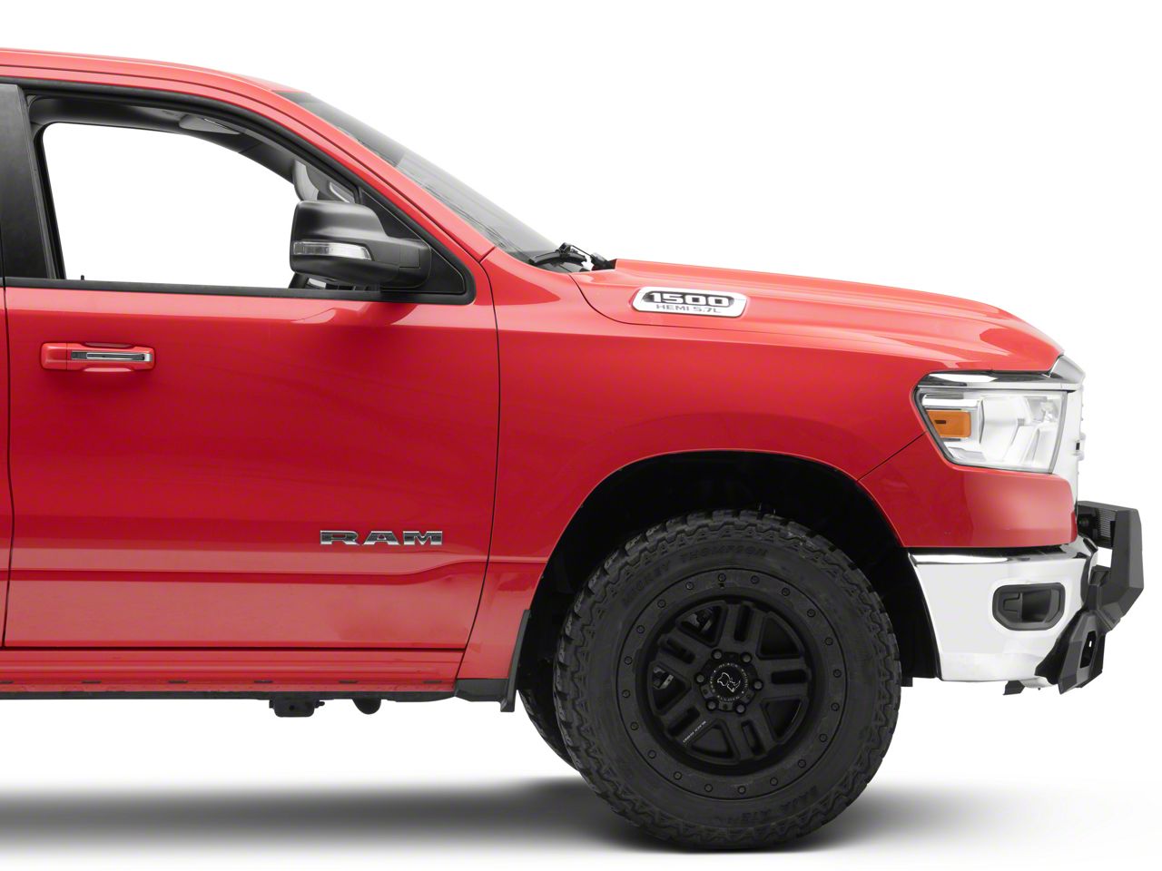 RAM 1500 Guardian Stubby Front Bumper (19-24 RAM 1500, Excluding Rebel ...