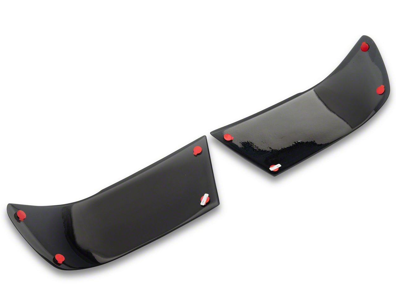 RAM 1500 Headlight Covers; Dark Smoke (19-24 RAM 1500 Big Horn, Laramie ...