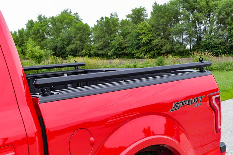 RAM 1500 Hex Side Rails; Textured Black (09-25 RAM 1500 w/ 5.7-Foot Box ...