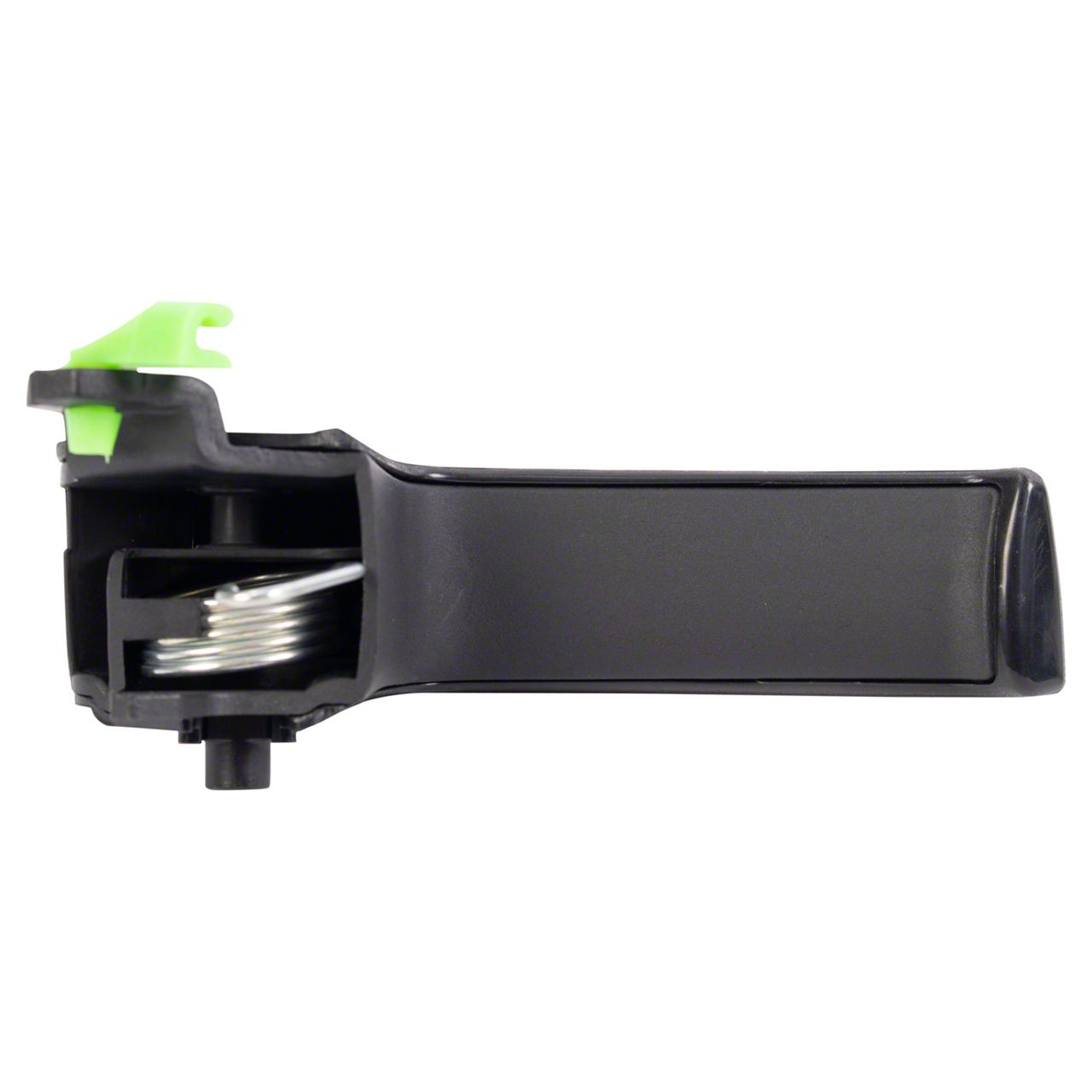 RAM 1500 Interior Door Handle; Rear Driver Side; Black (09-18 RAM 1500 ...