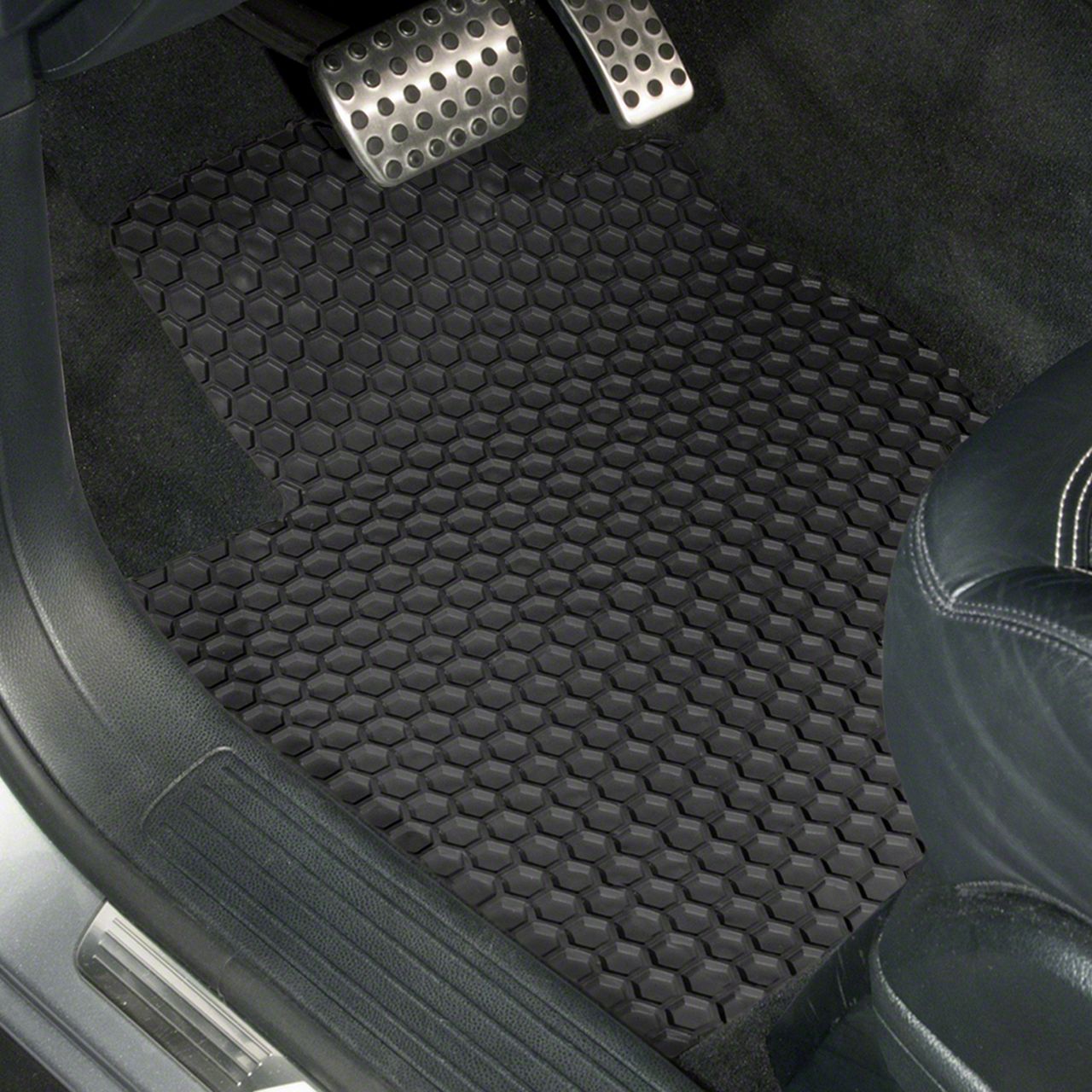 RAM 1500 Intro-Tech Hexomat Custom Fit All-Weather Front Floor Mats ...