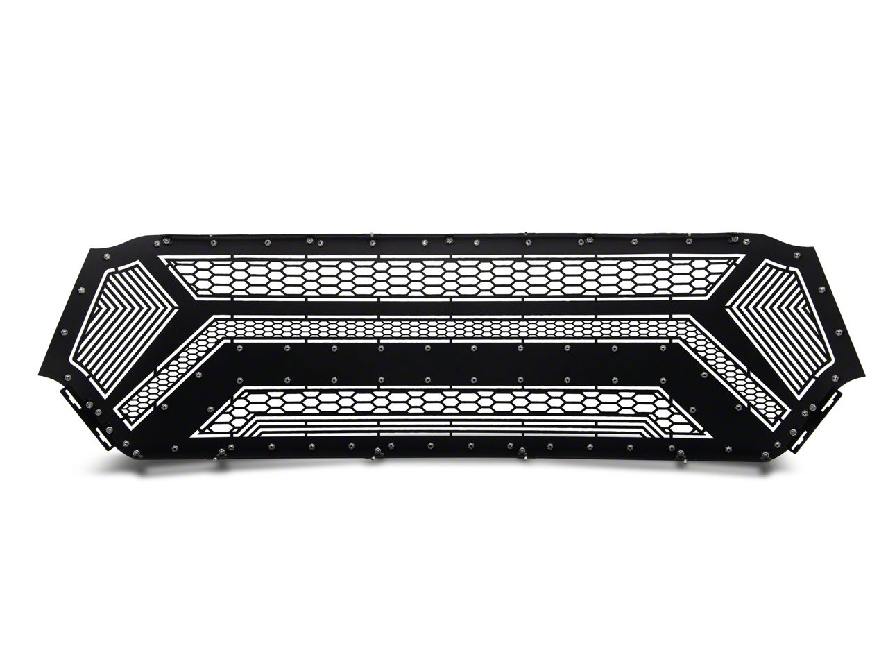 RAM 1500 Laser Cut Sheet Replacement Grille; Black (19-24 RAM 1500 Big ...