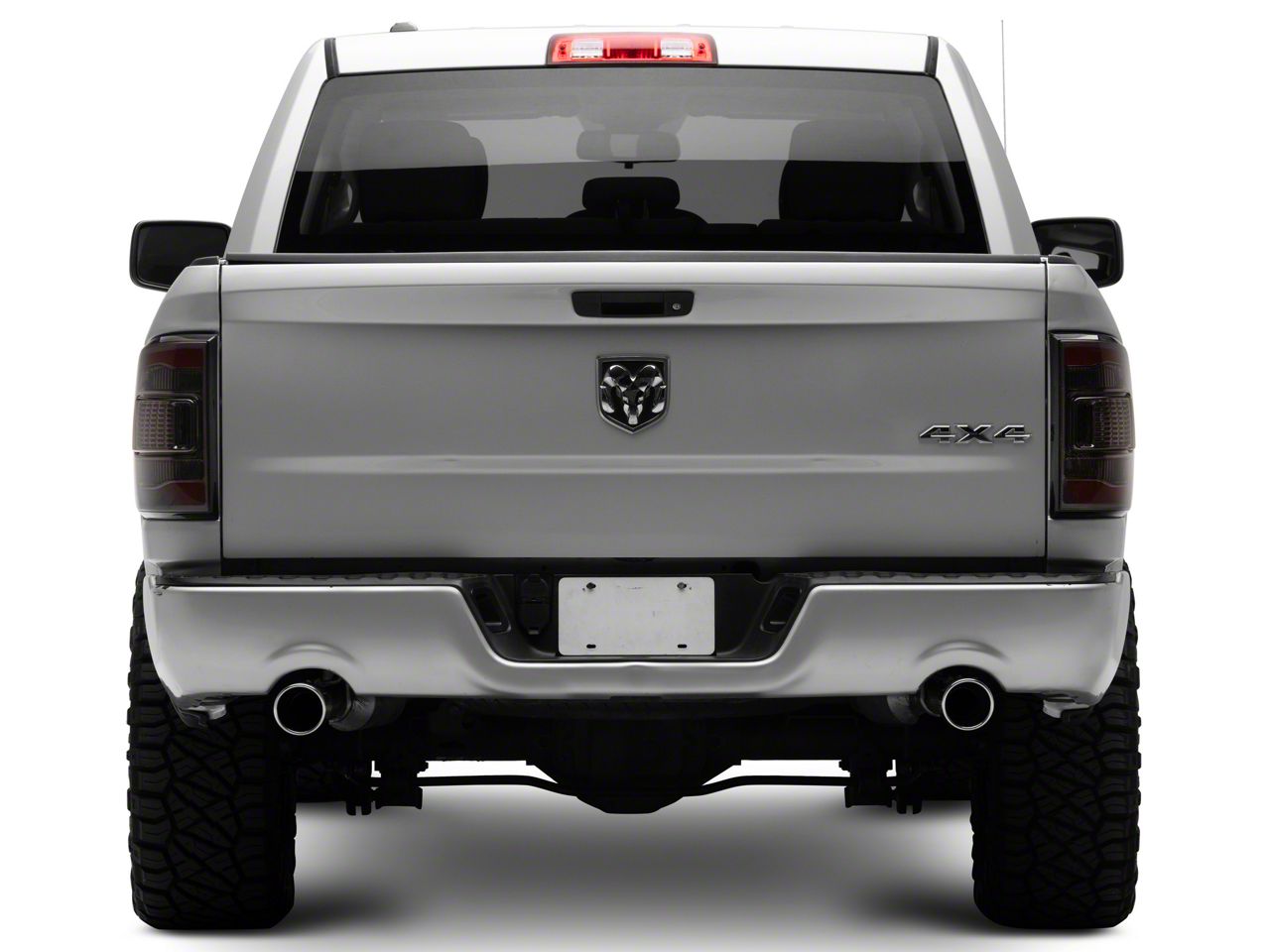 RAM 1500 LED Tail Lights; Black Housing; Smoked Lens (09-18 RAM 1500 w ...