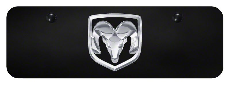 RAM 1500 RAM OEM Logo License Plate (Universal; Some Adaptation May Be ...