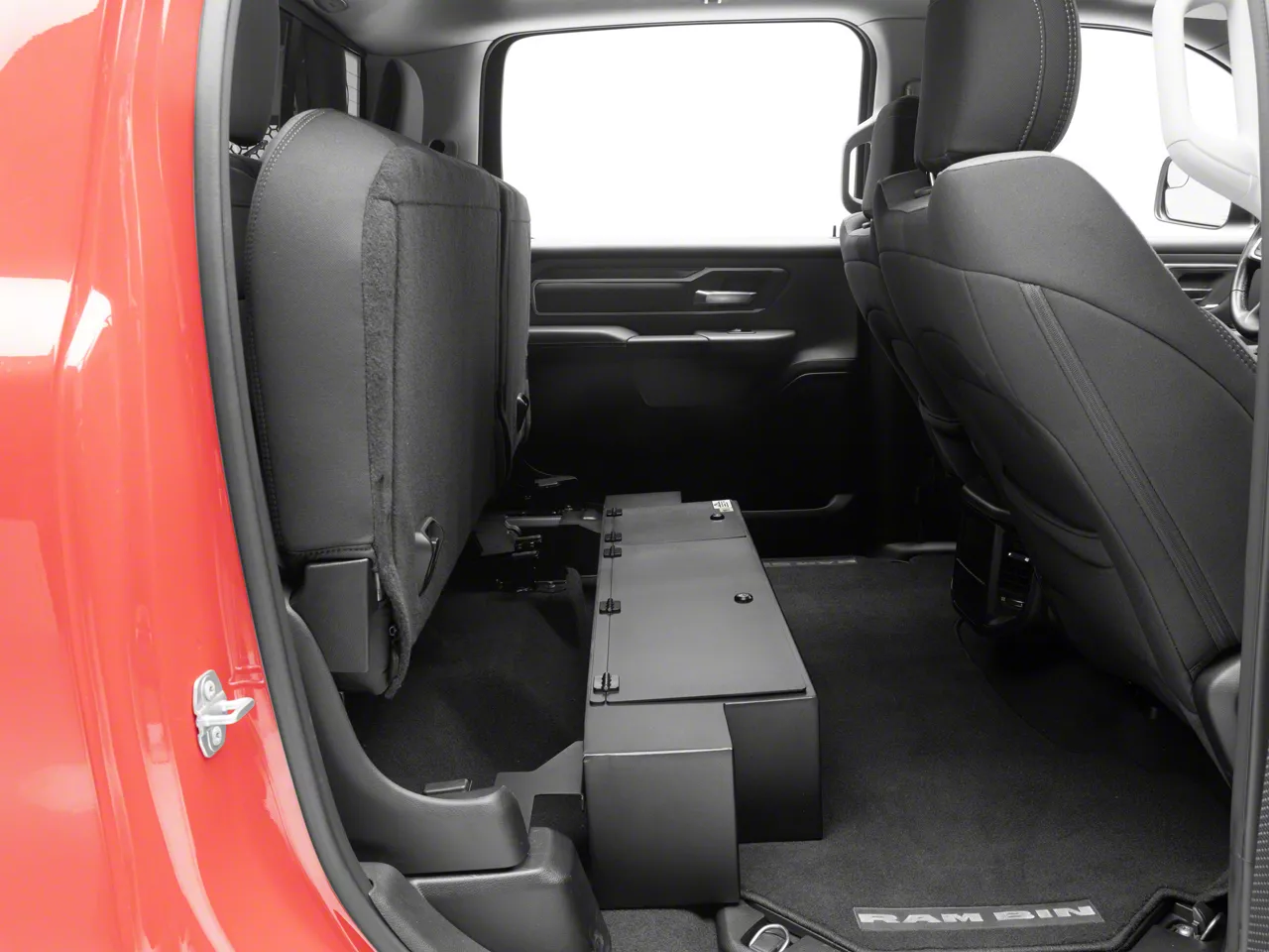 RAM 1500 Lockable Rear Under Seat Storage (19-25 RAM 1500 Crew Cab ...