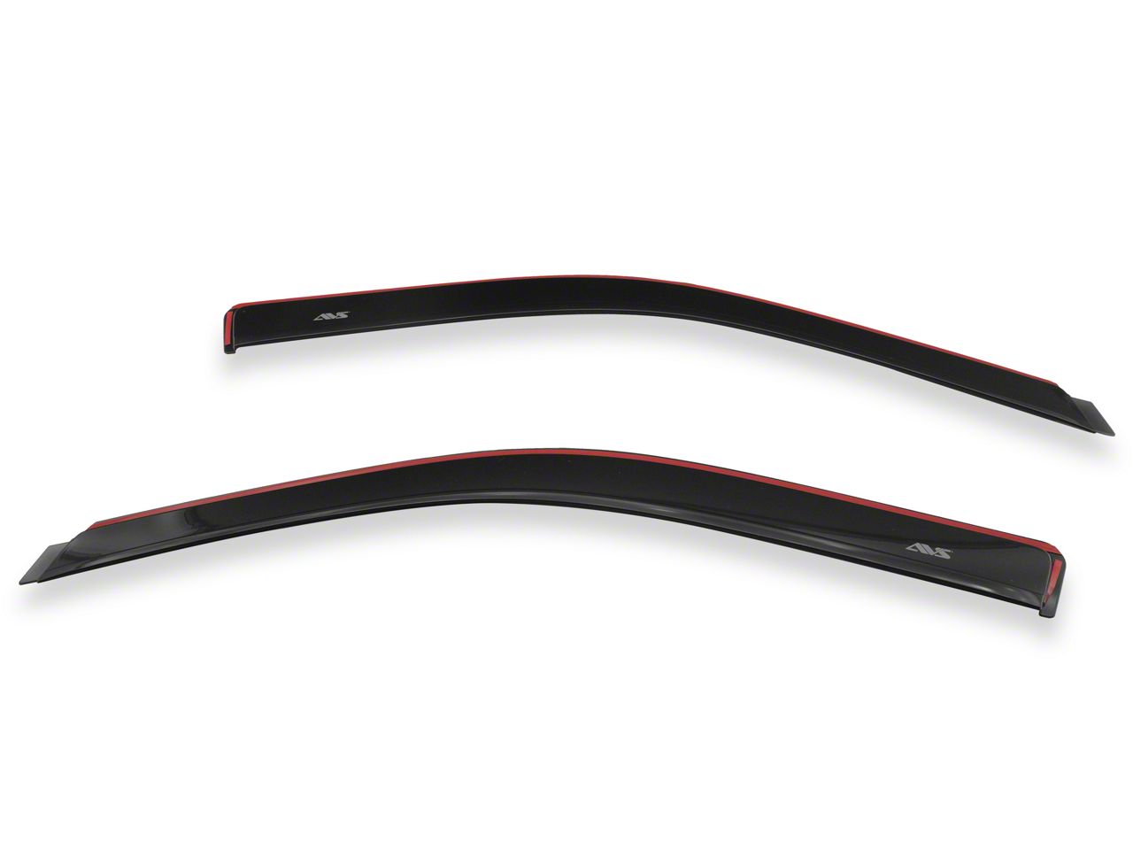 RAM 1500 Low Profile Ventvisor Window Deflectors; Front and Rear; Dark ...