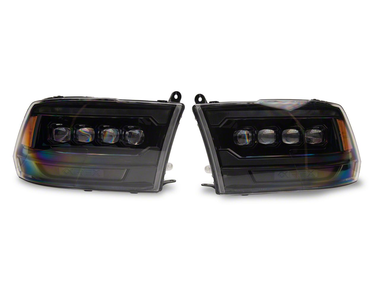 AlphaRex RAM 1500 NOVA-Series 5th Gen 2500 G2 Style LED Projector ...