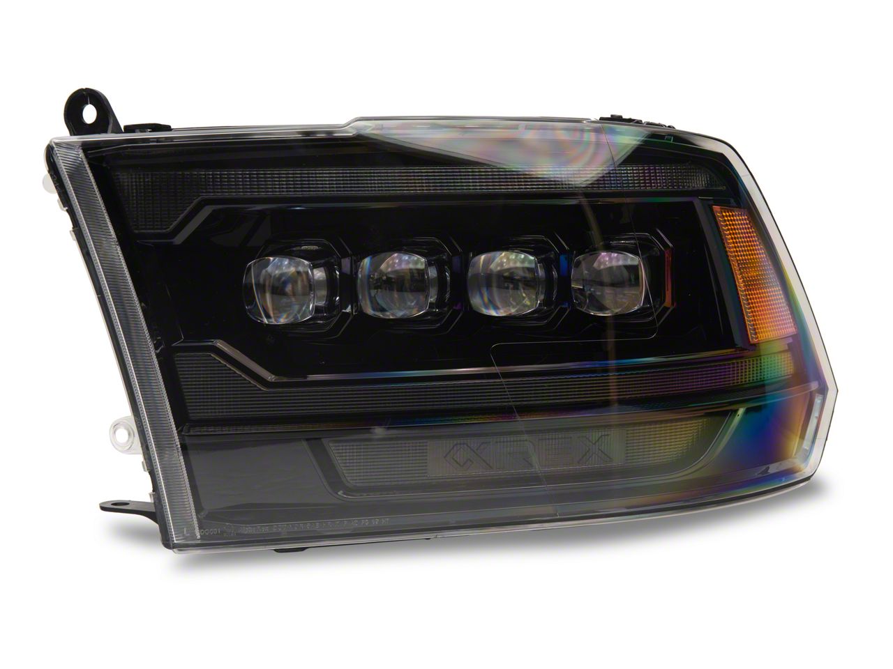 AlphaRex RAM 1500 NOVA-Series 5th Gen 2500 G2 Style LED Projector ...