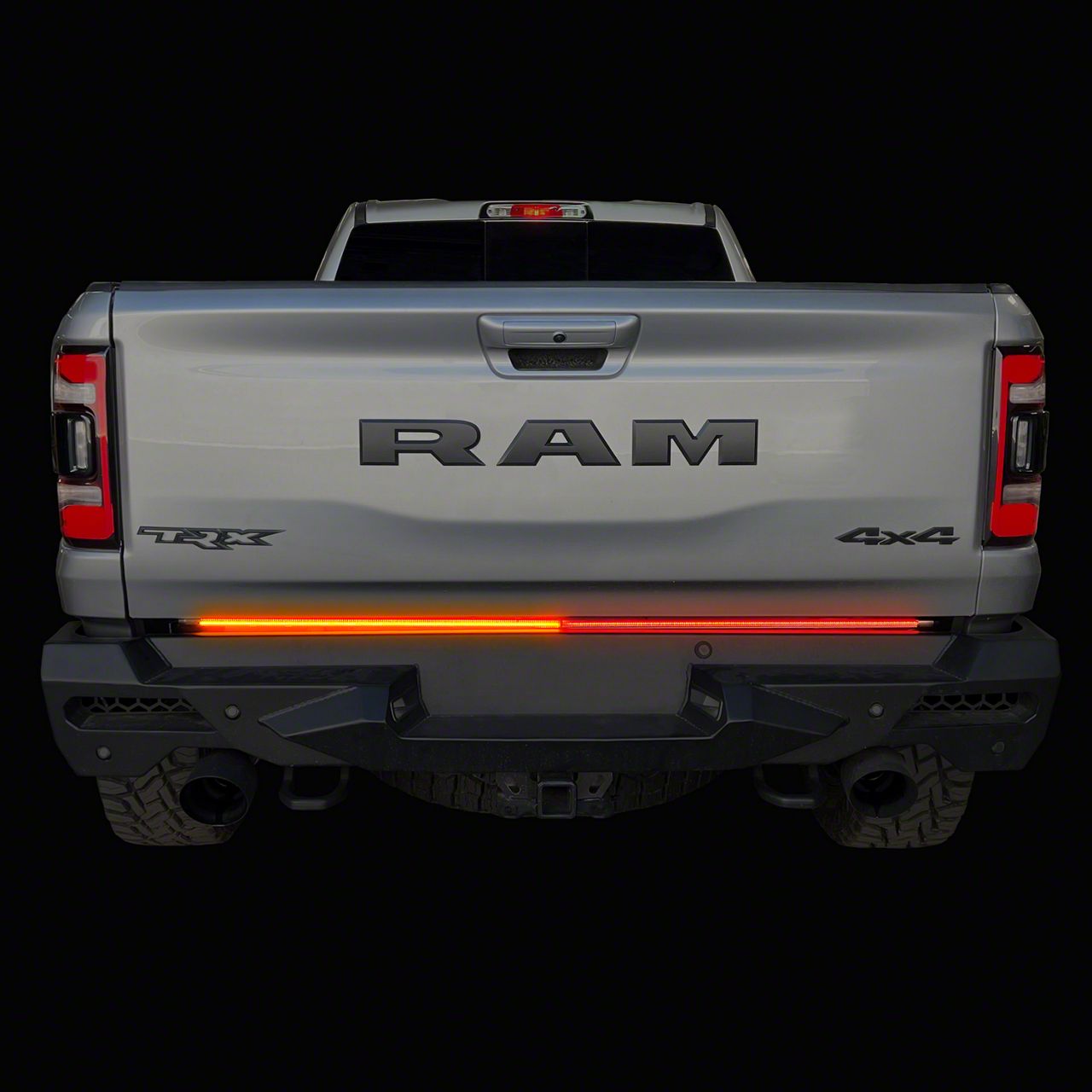 RAM 1500 Outback CF5 Cob Red/White/Amber LED Tailgate Bar; 60-Inch ...