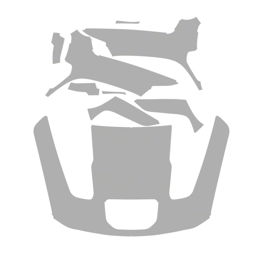 RAM 1500 Paint Protection PPF Pre-Cut Kit; Complete Full Front Kit ...