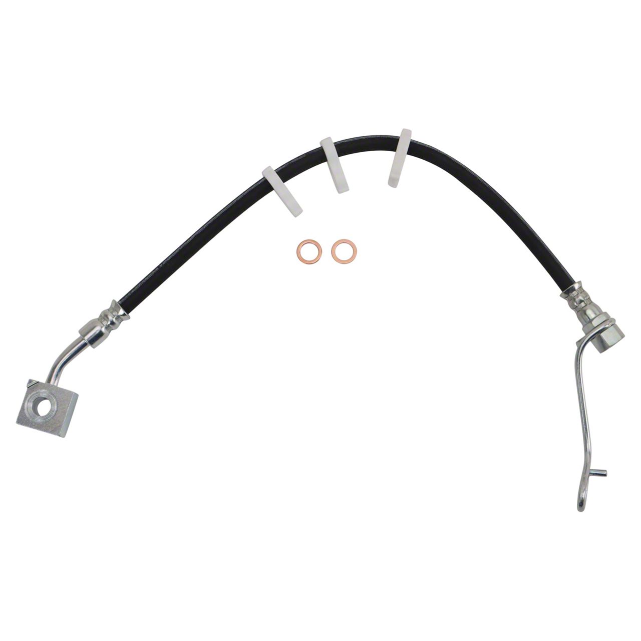 RAM 1500 Rear Brake Hose without Steel Line; Driver Side (11-17 RAM ...