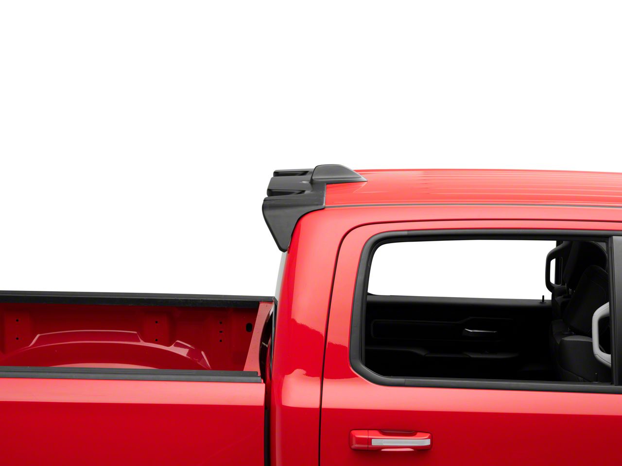RAM 1500 Rear Roof Spoiler; Matte Black (19-25 RAM 1500) - Free Shipping