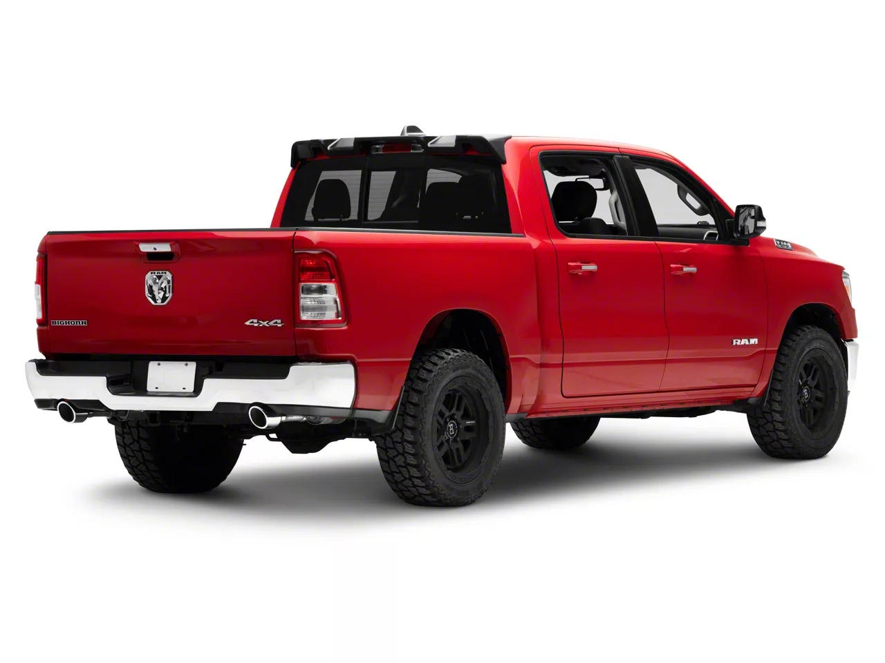 RAM 1500 Rear Roof Spoiler; Matte Black (19-25 RAM 1500) - Free Shipping