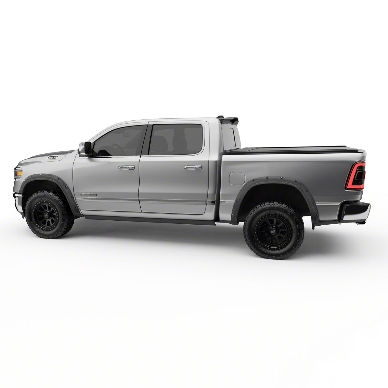EGR RAM 1500 Truck Cab Spoiler; Matte Black 982959 (19-25 RAM 1500 Crew ...