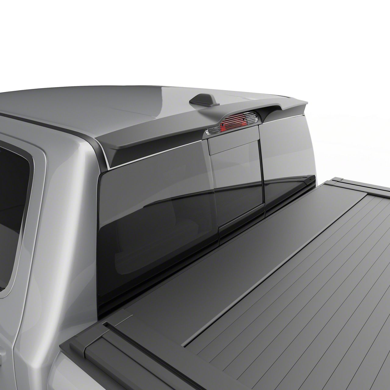 EGR RAM 1500 Truck Cab Spoiler; Matte Black 982959 (19-25 RAM 1500 Crew ...