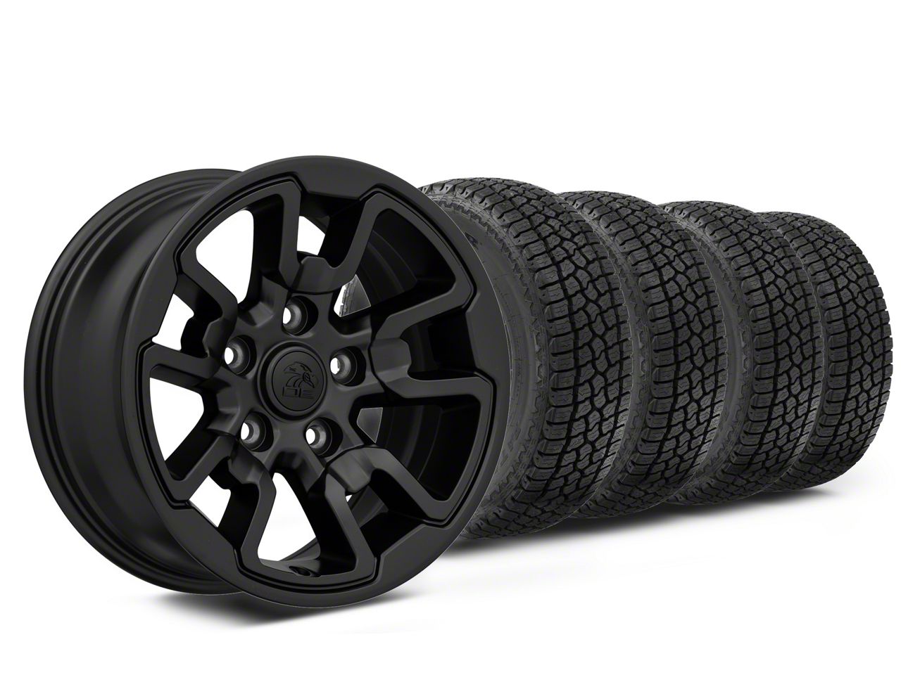 RAM 1500 17x8 Rebel Style Wheel & 32in Milestar All-Terrain Patagonia ...