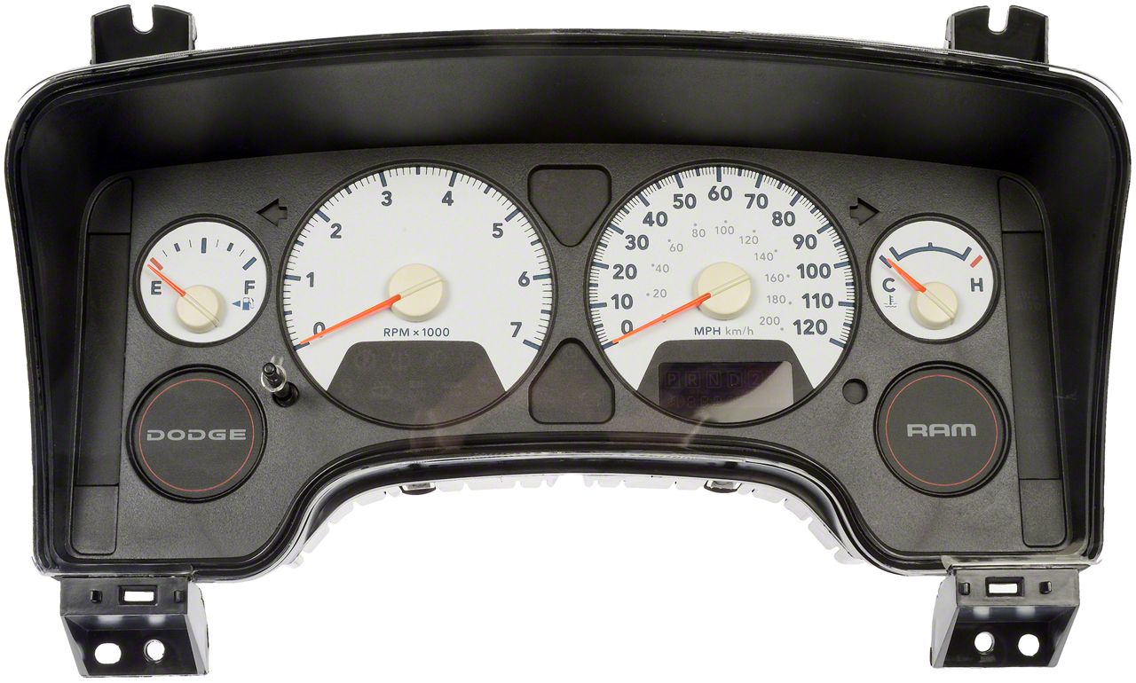 RAM 1500 Remanufactured Instrument Cluster; 4-Guage (2007 RAM 1500 w ...