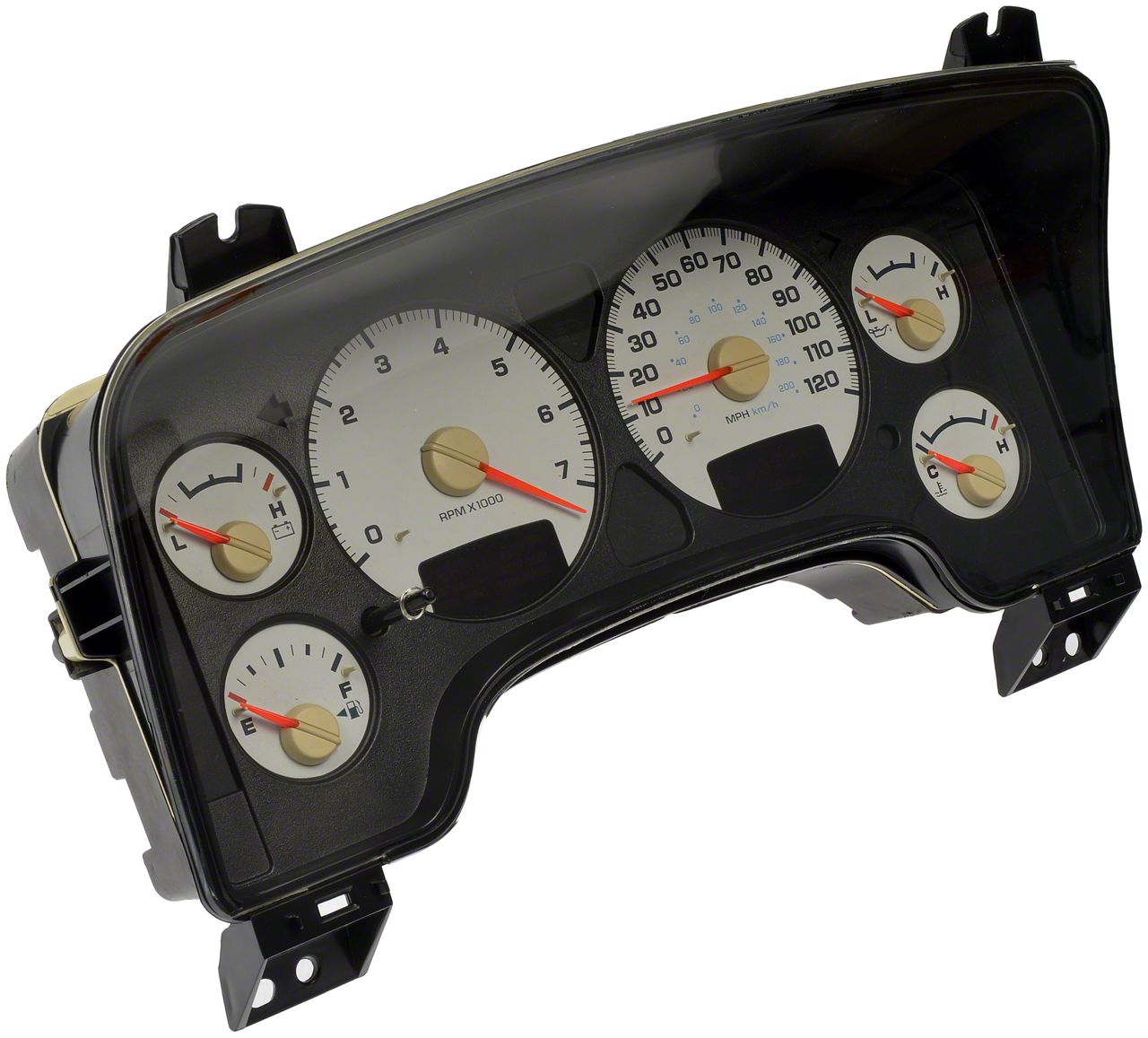 RAM 1500 Remanufactured Instrument Cluster (2004 RAM 1500 w/ Tachometer ...