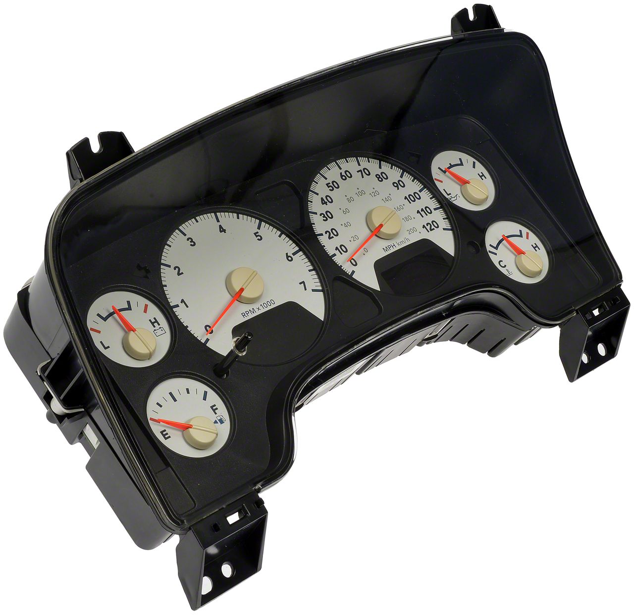 RAM 1500 Remanufactured Instrument Cluster (2007 5.7L RAM 1500 w/ Power ...