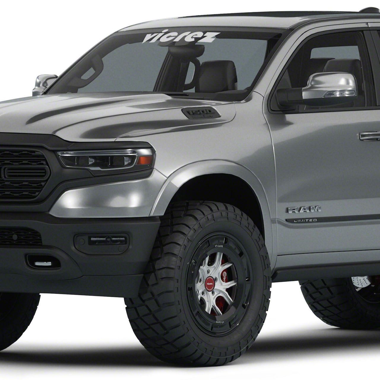 RAM 1500 Replacement Front Fender; Driver Side (09-18 RAM 1500) - Free ...