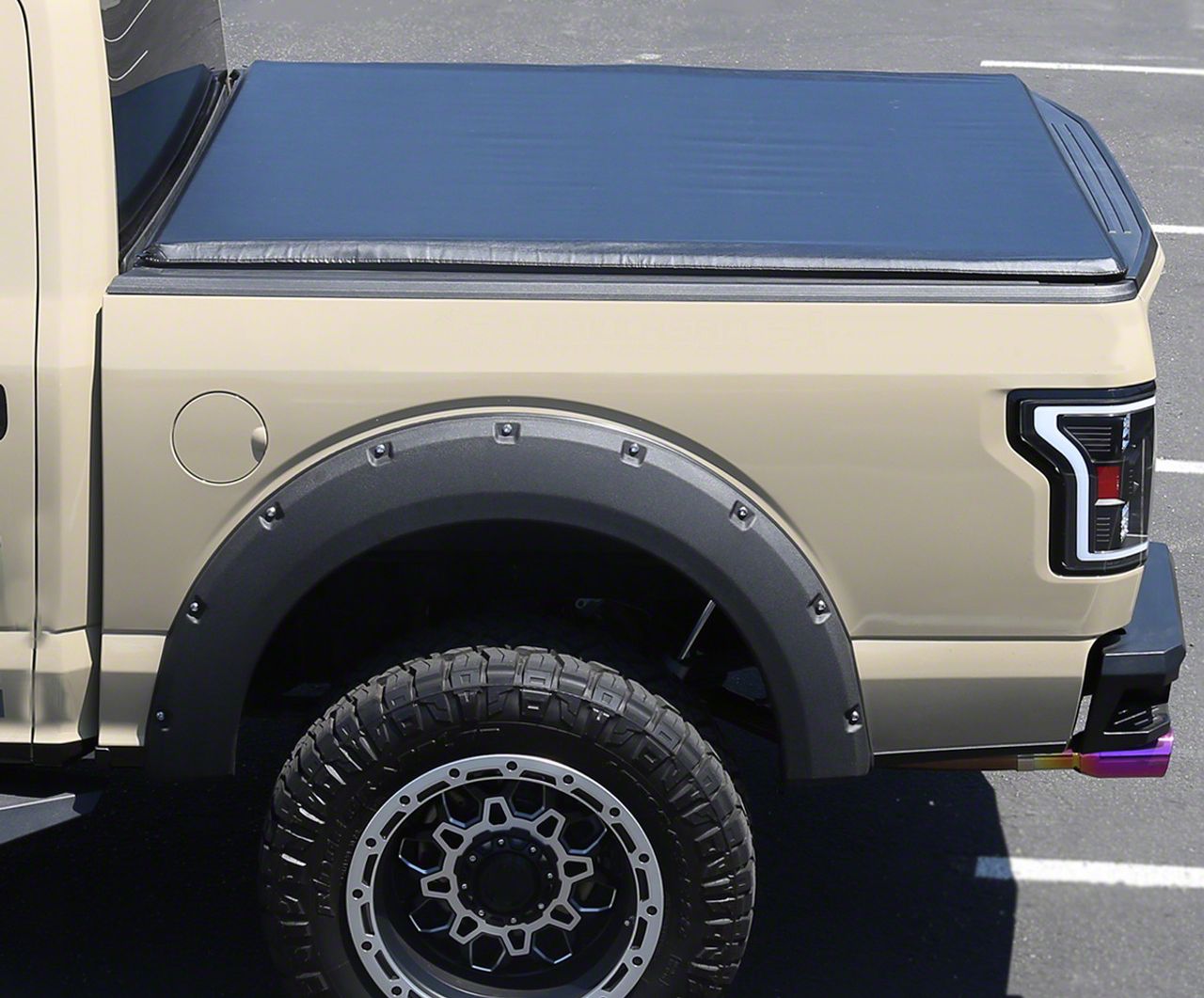 RAM 1500 Roll Up Tonneau Cover; Black (09-18 RAM 1500 w/ 5.7-Foot Box ...