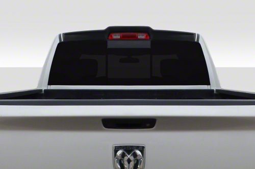 RAM 1500 Rugged Road Rear Roof Wing; Unpainted (09-18 RAM 1500) - Free ...