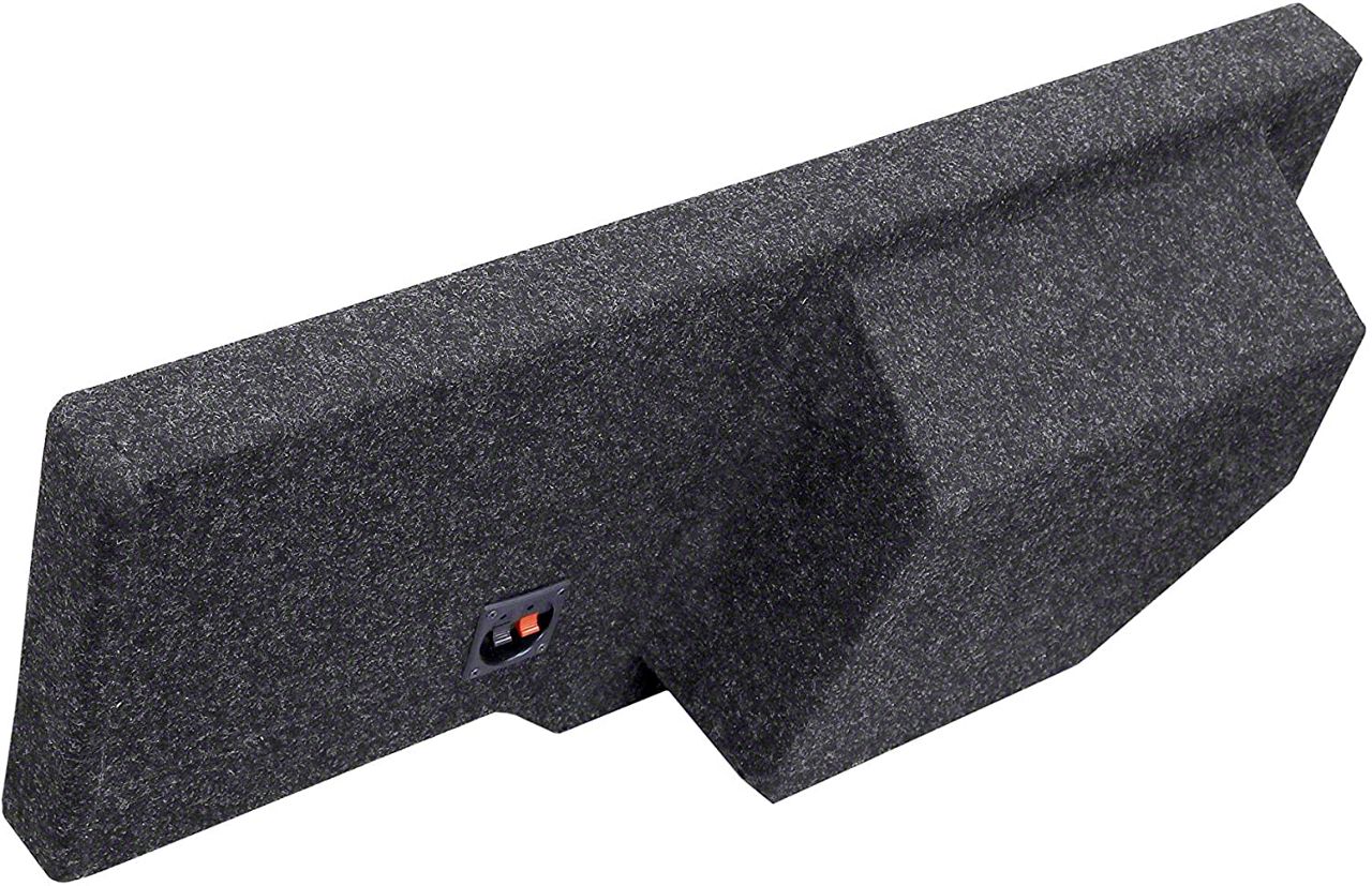 RAM 1500 Single 12-Inch Sealed Carpeted Subwoofer Enclosure (02-18 RAM ...