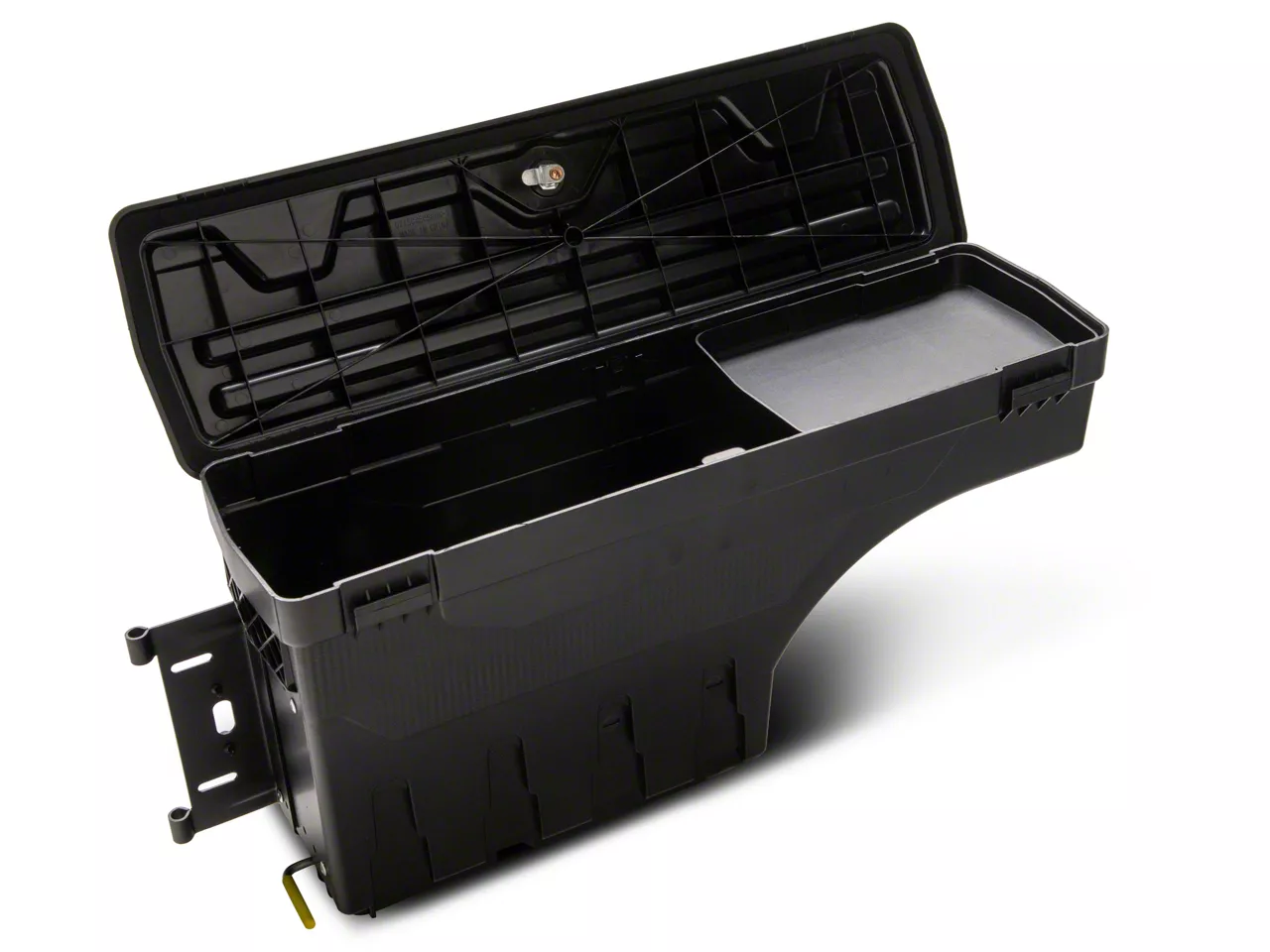 RAM 1500 Swing Out Bed Mounted Storage Box; Driver Side (02-18 RAM 1500 ...