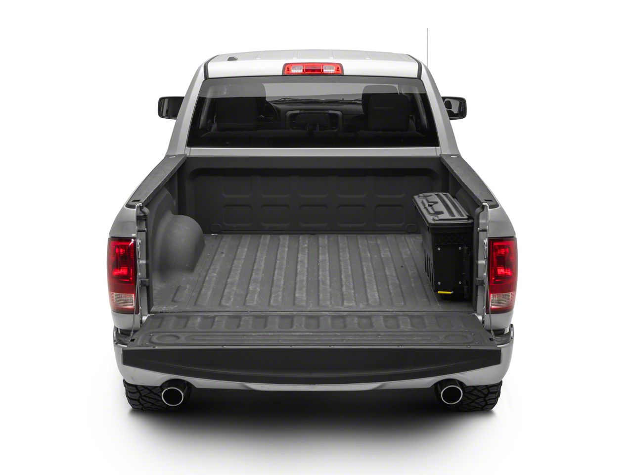 RAM 1500 Swing Out Bed Mounted Storage Box; Passenger Side (02-18 RAM ...