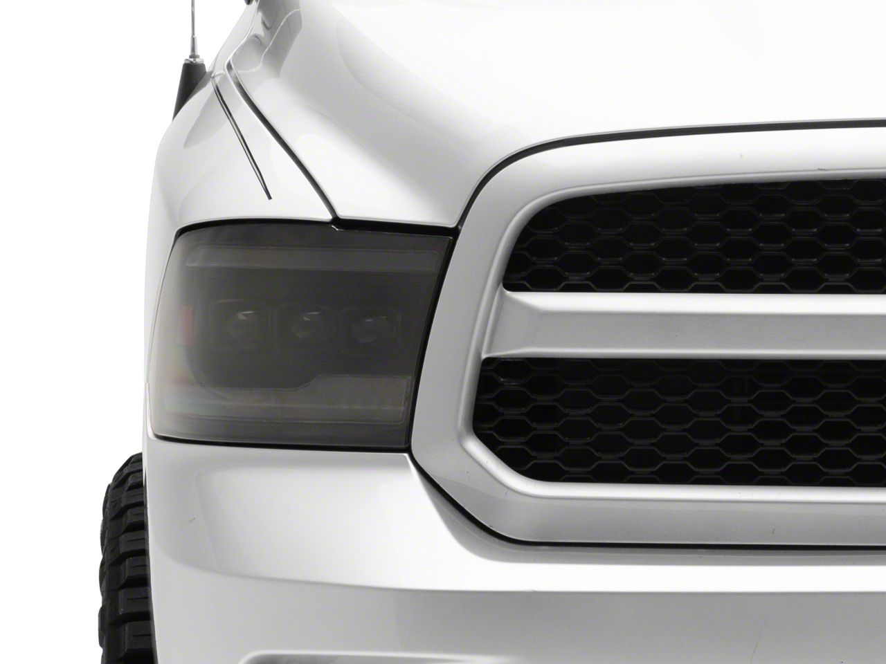 RAM 1500 Switchback Sequential Full LED Projector Headlights; Matte ...
