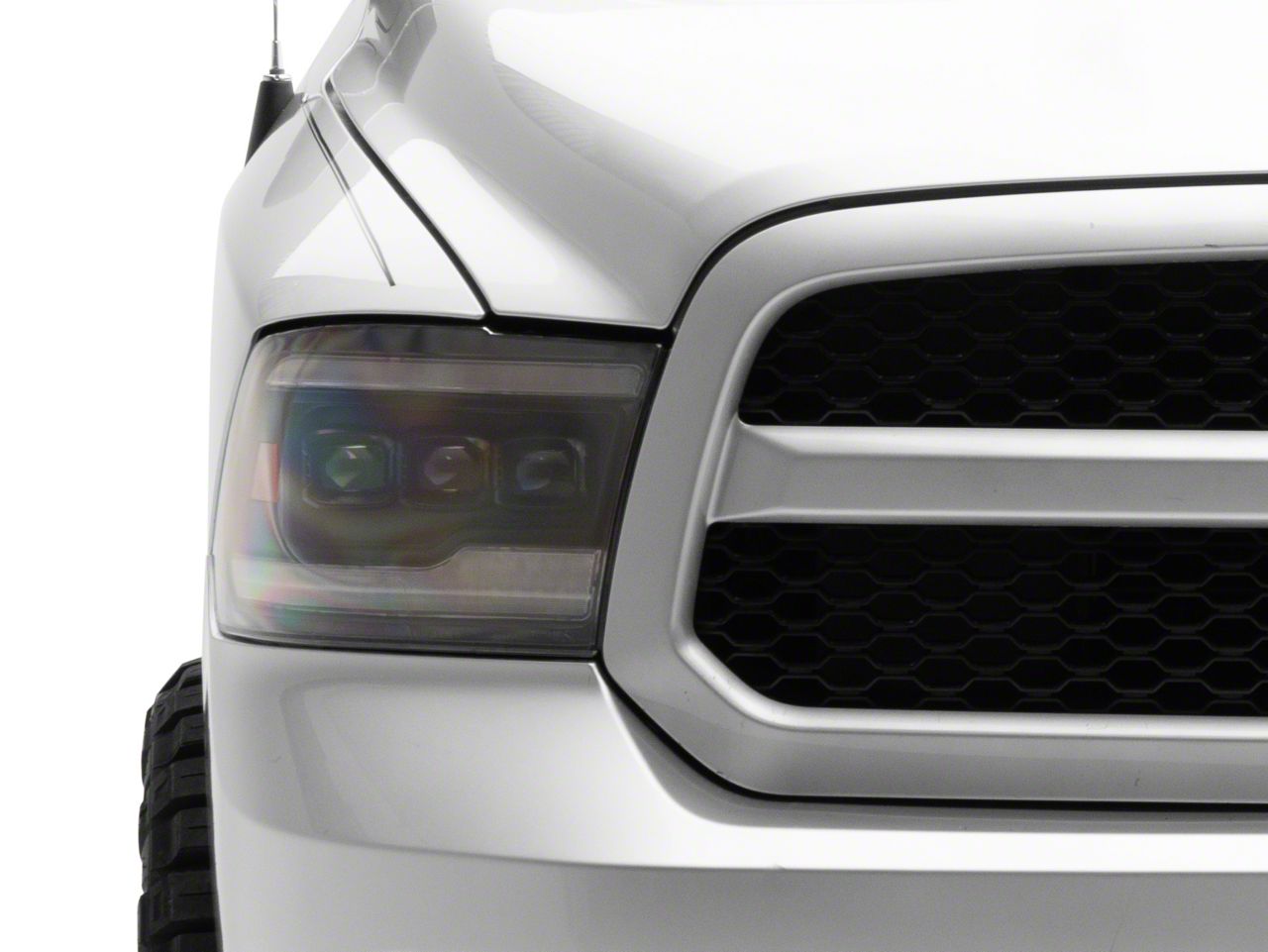 RAM 1500 Switchback Sequential Full LED Projector Headlights; Matte ...