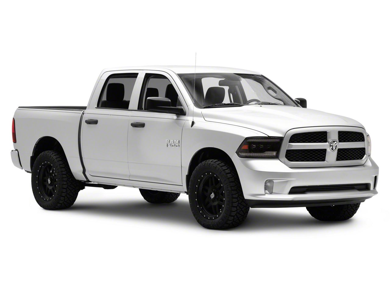 RAM 1500 Switchback Sequential Full LED Projector Headlights; Matte ...