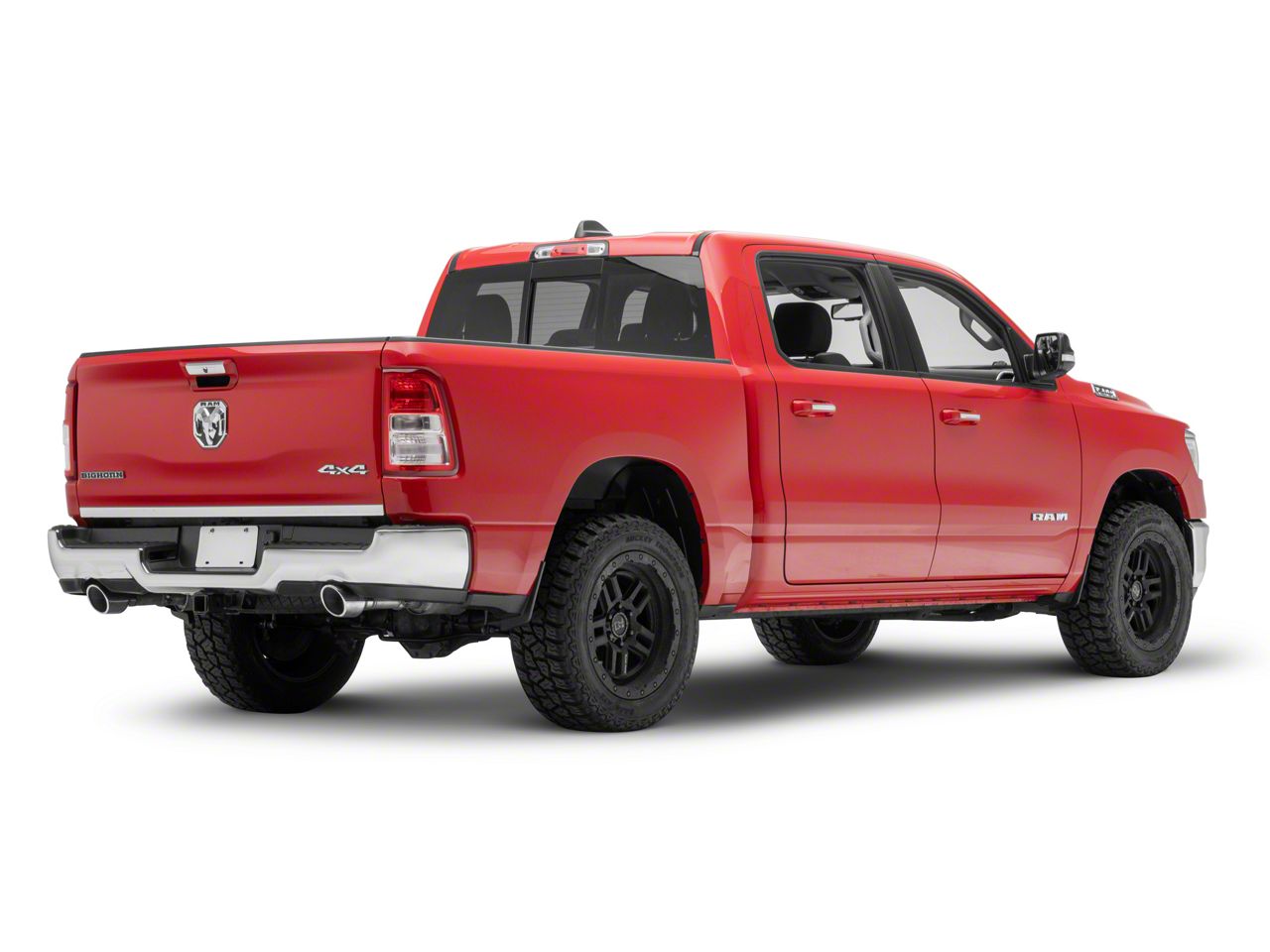 RAM 1500 Tailgate Accent Trim; Stainless Steel (19-25 RAM 1500 w/o ...