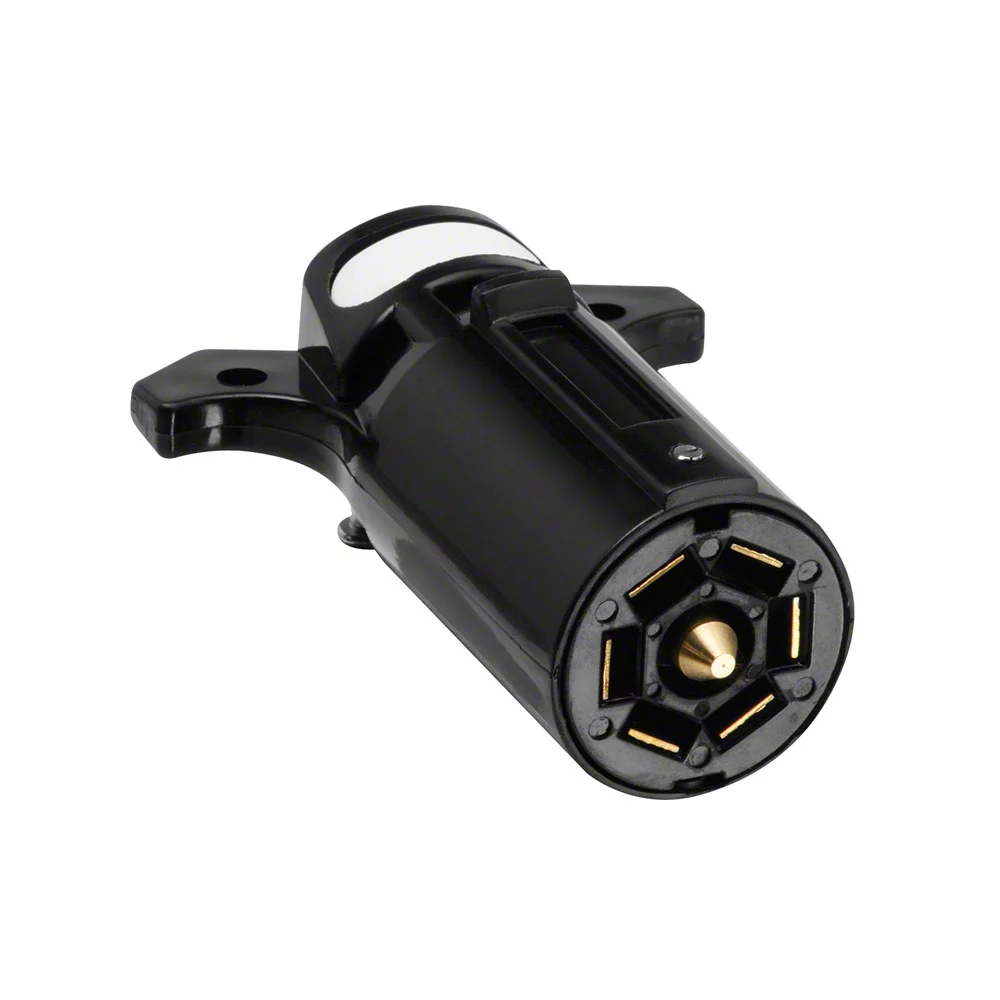 RAM 1500 Trailer Wiring Adapter Connector; 7-Way Plastic Connector ...