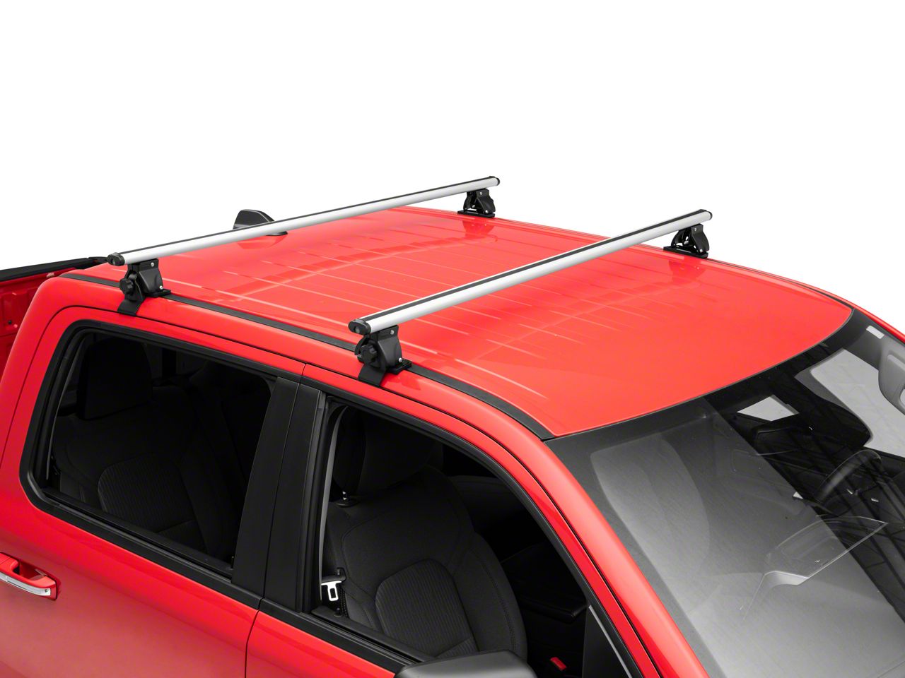 RAM 1500 Traveler Cross Bar Roof Rack; Silver; 60-Inch (13-25 RAM 1500 ...